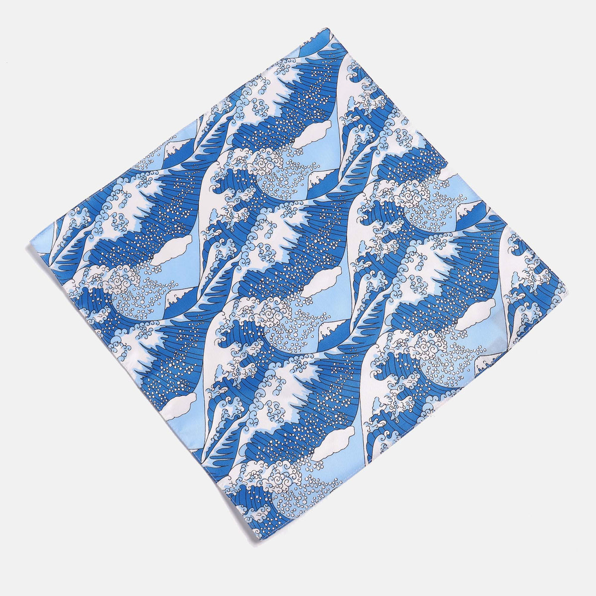 Blue Waves Pocket Square – Kirrin Finch