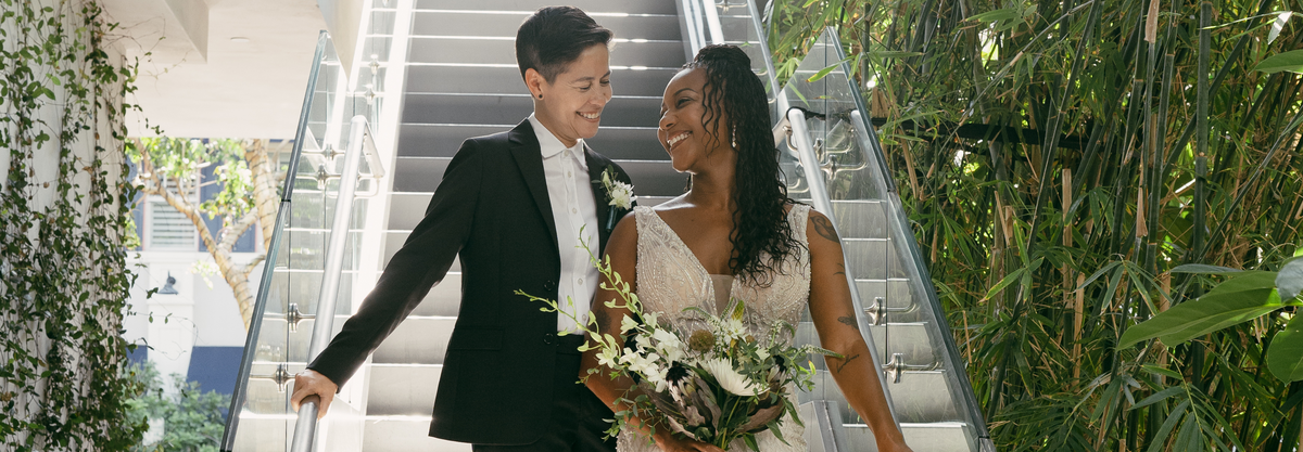 Real Weddings: Kristin + Samantha – Kirrin Finch