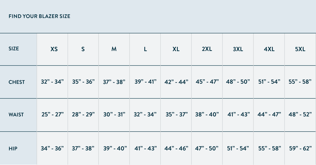 Belts Size Chart – Kirrin Finch
